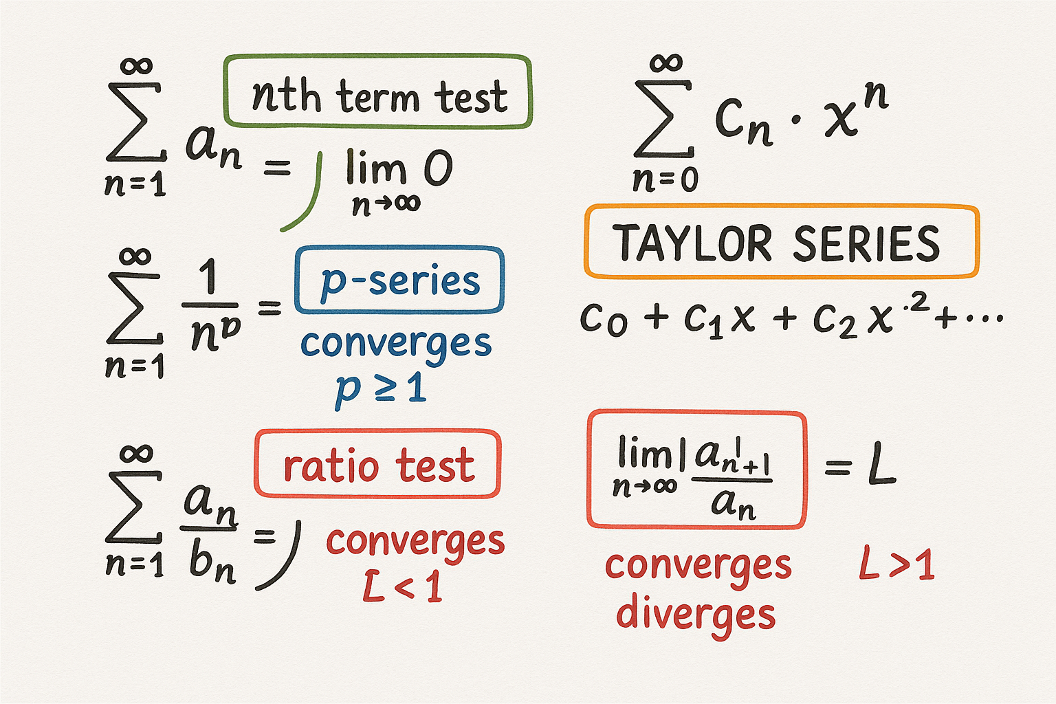 AP Calculus BC: Series and Sequences Review | ++tutors