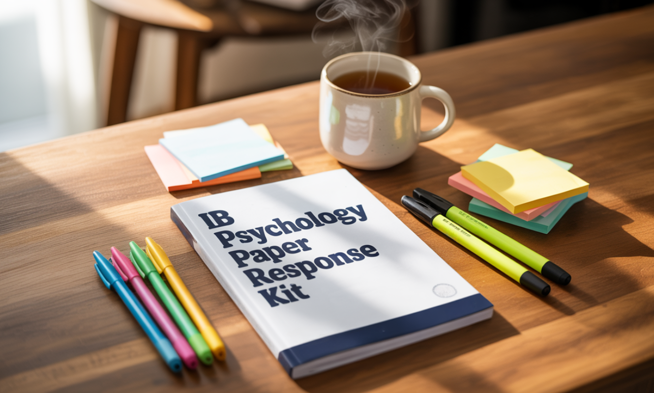 IB Psychology Paper 3 Response Kit | ++tutors